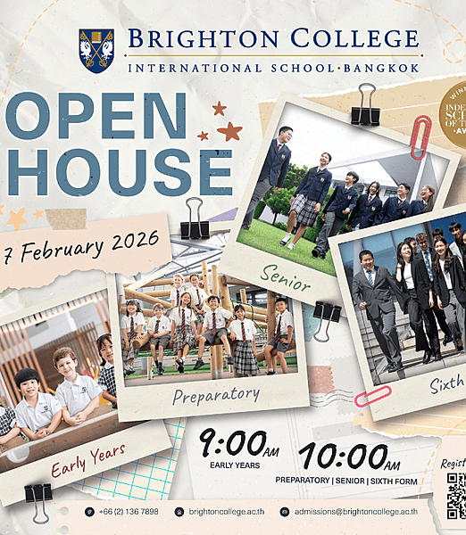 BCB-Whole-School: Open House 7th February 2026! | Brighton College Bangkok