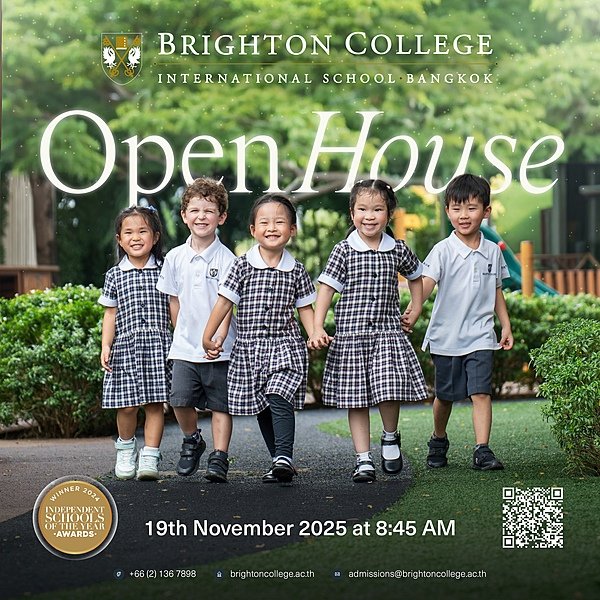 BCB-Whole-School: Open House 19th November 2025 | Brighton College Bangkok